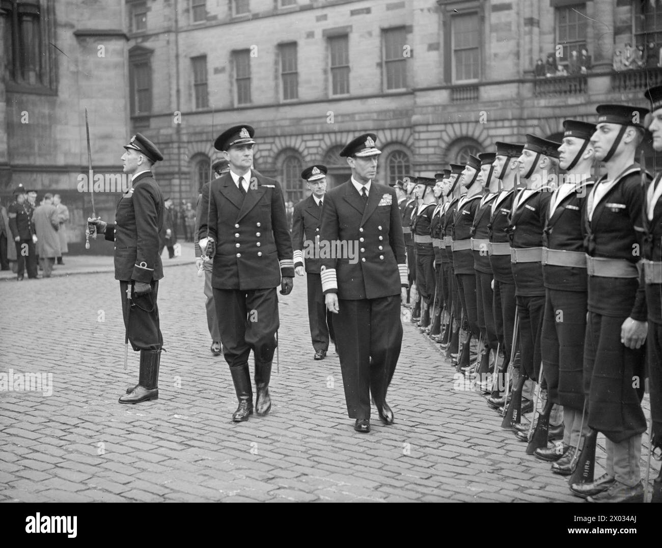 ADMIRAL SIR ANDREW CUNNINGHAM BECOMES KNIGHT OF THE THISTLE. 29 ...