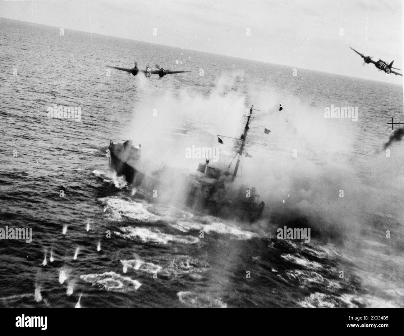 ROYAL AIR FORCE COASTAL COMMAND, 1939-1945. - Oblique aerial photograph ...