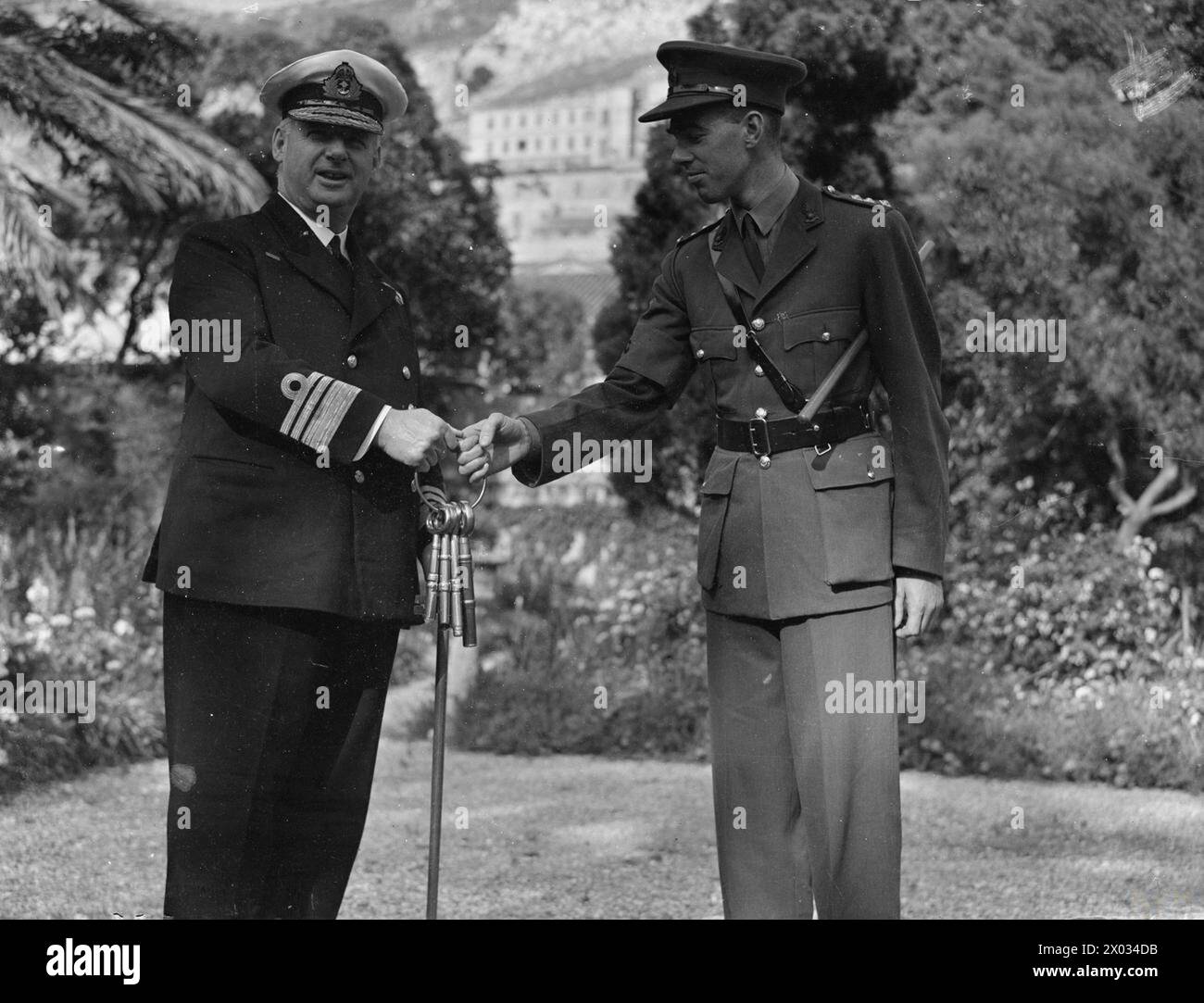 Vice Admiral Sir George F. B. Edward-Collins became the first British ...
