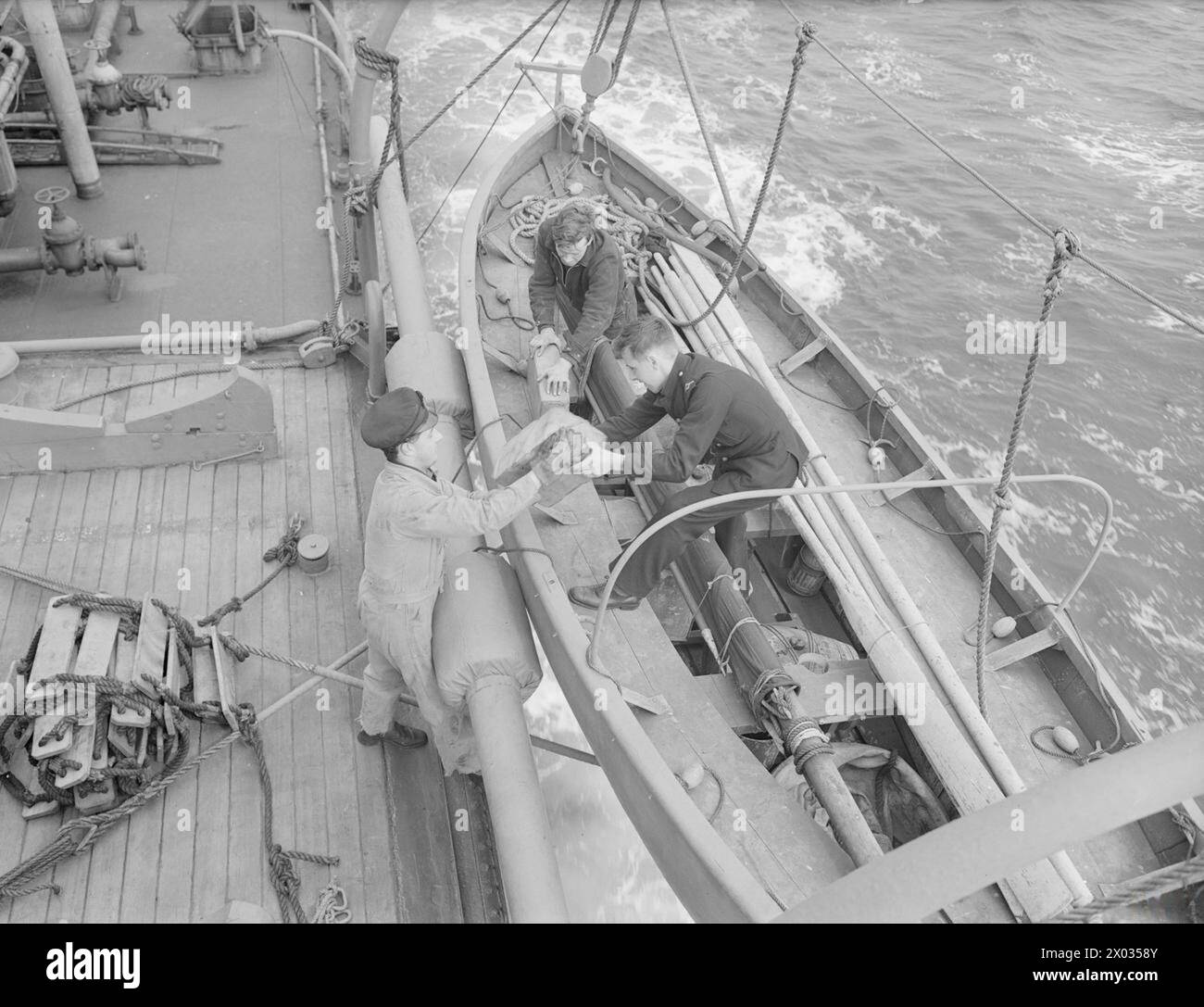 Provisioning a boat hi-res stock photography and images - Alamy