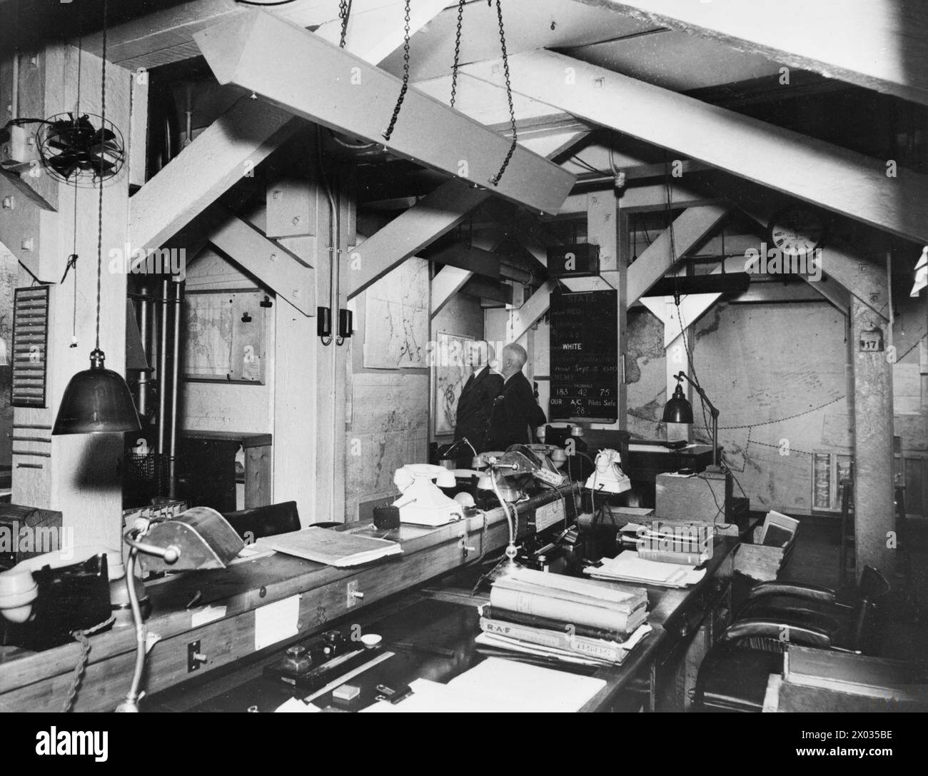 THE CABINET WAR ROOMS, WHITEHALL, LONDON Stock Photo - Alamy