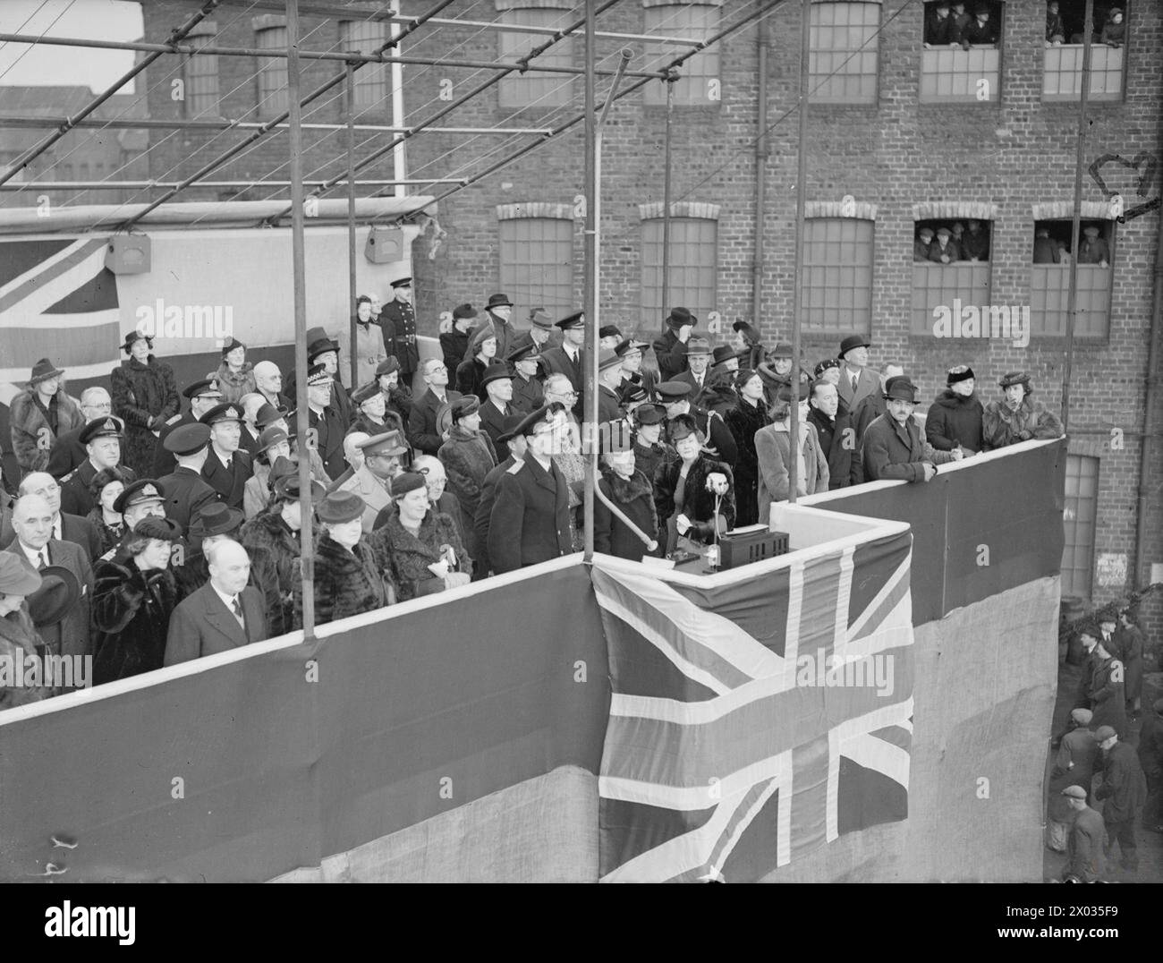 On 8 December 1942, HMS Indefatigable was launched in Glasgow by the ...
