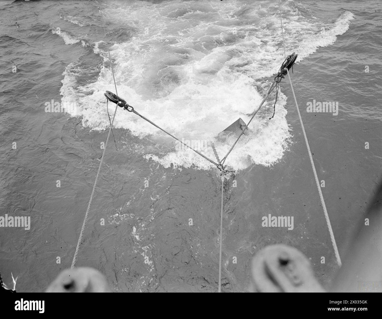 In July 1945, a British Algerine-class minesweeper operating from HMS ...