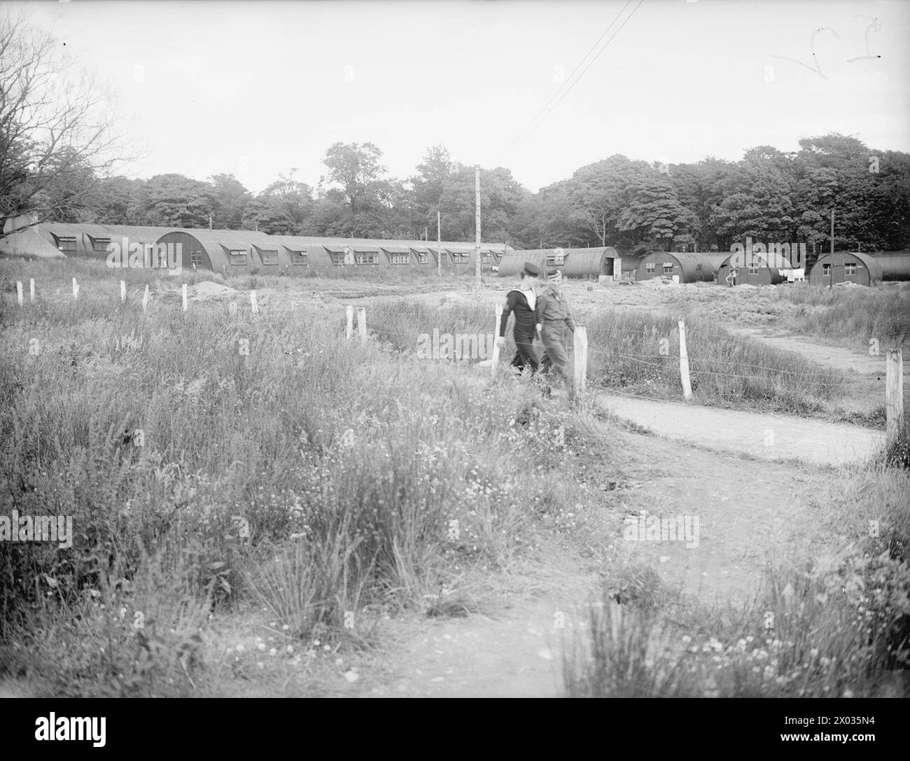 In July 1945, combined operations bases in Scotland, including HMS ...