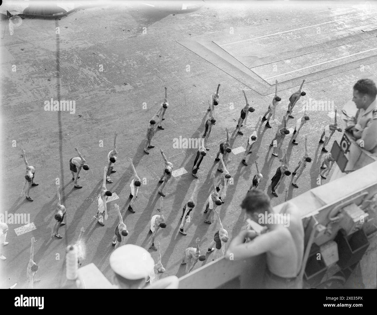 On 18 September 1944, HMS Victorious conducted evening physical ...