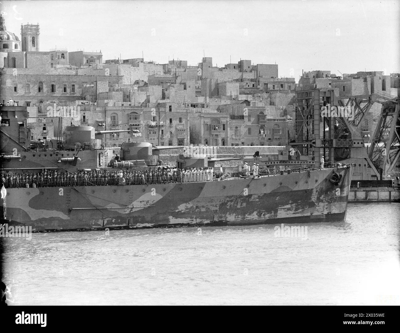 Hms nelson malta hi-res stock photography and images - Alamy