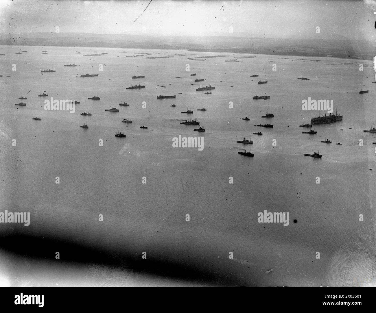 LIBERATION OF EUROPE FLEET SETS OUT. 5 JUNE 1944, ALLIED COMMAND HQ ...