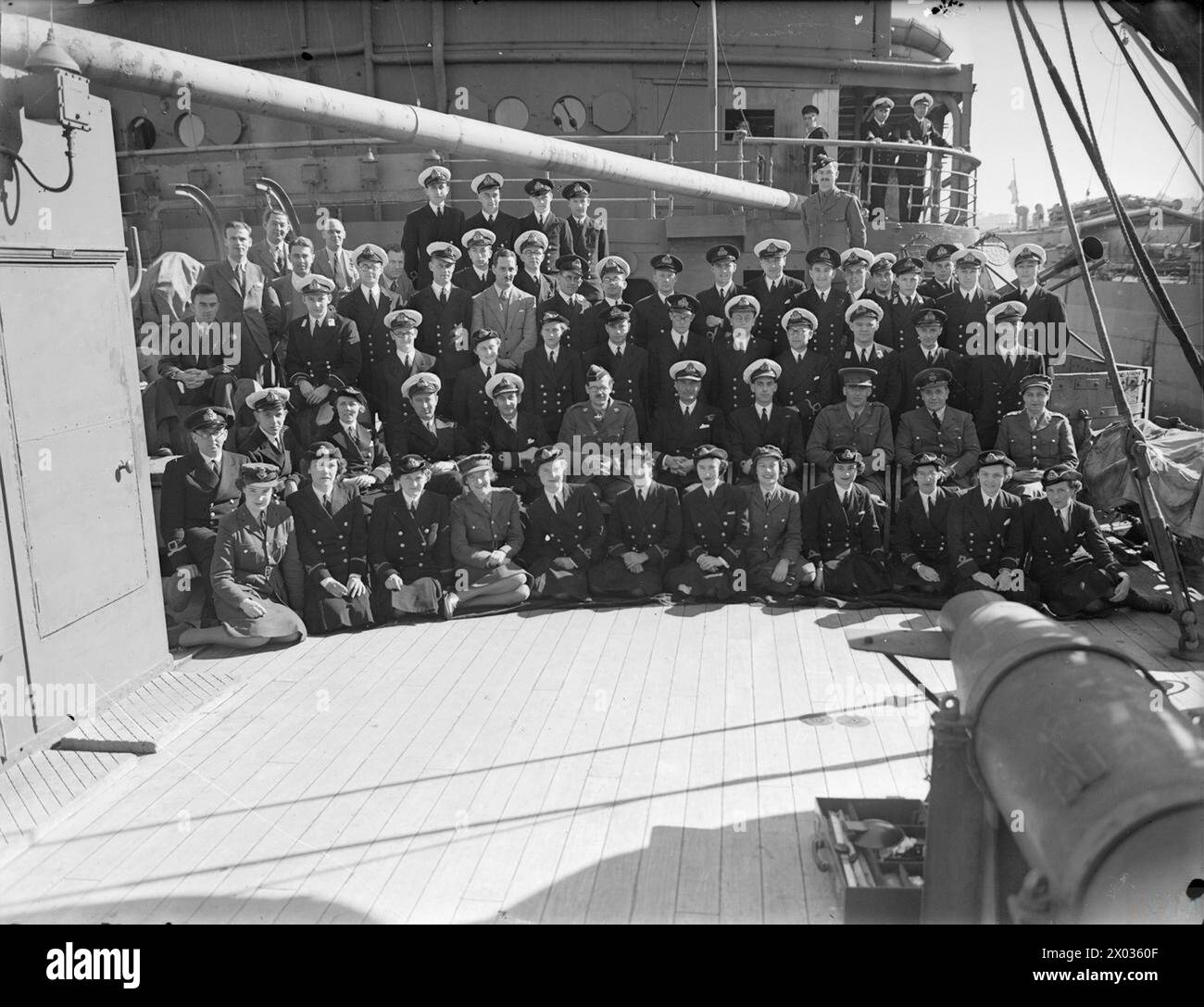 In January 1943, officers of the Cypher Staff were stationed on board ...