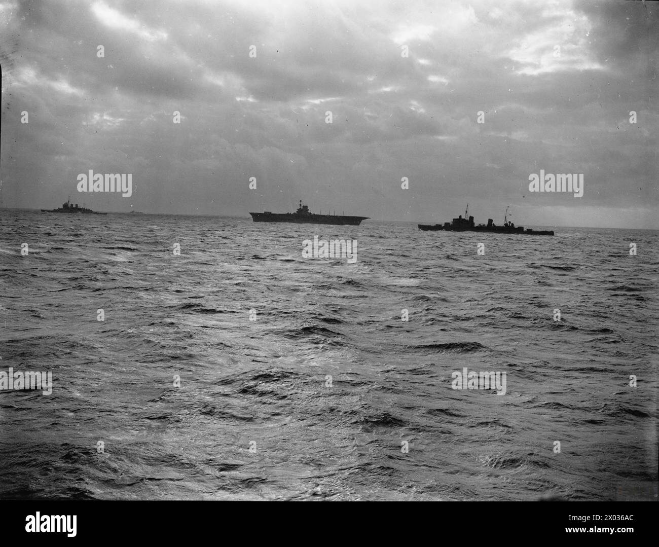 UNITS OF THE BRITISH FLEET IN THE MEDITERRANEAN. NOVEMBER 1940, ON ...