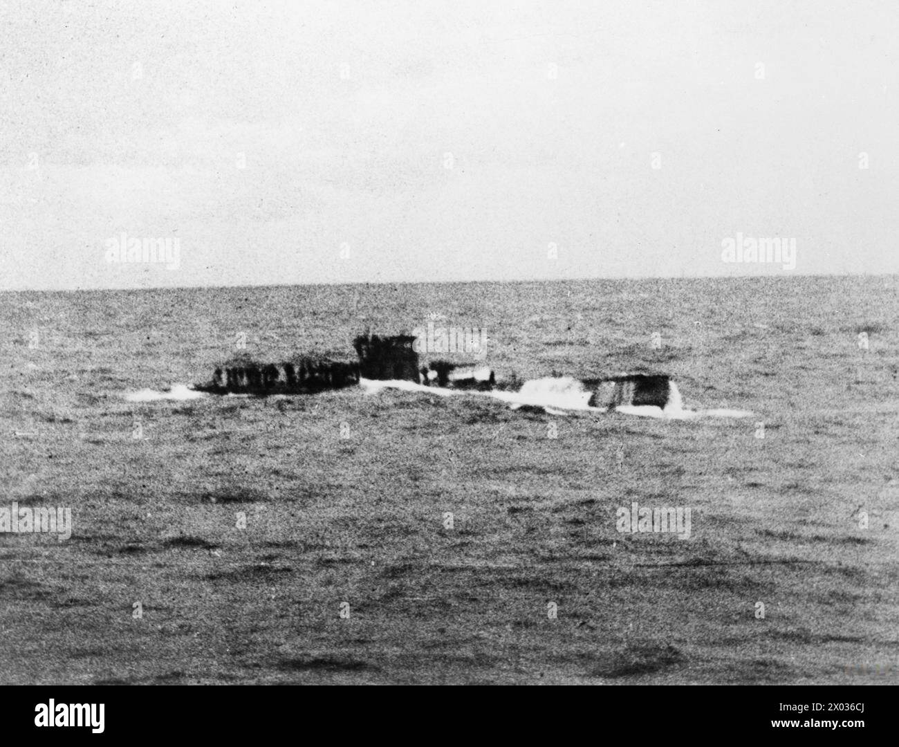 END OF A U-BOAT HUNT. 17 FEBRUARY 1943, ABOARD HMS WHEATLAND IN THE ...