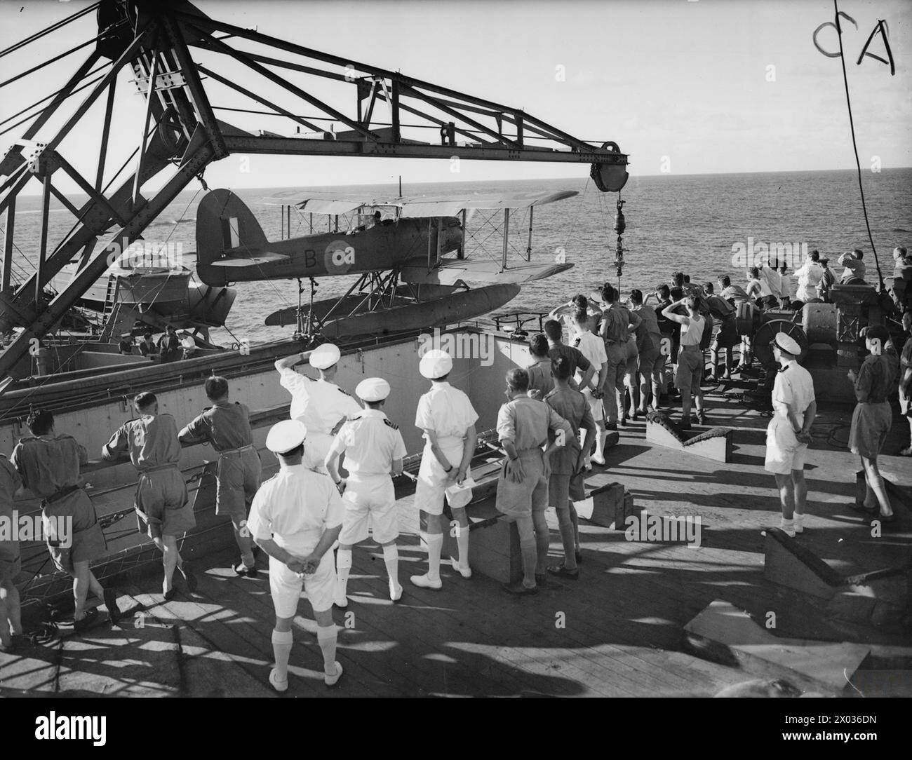 ON BOARD HMS CANTON IN THE ATLANTIC. 21 OCTOBER 1941, ON BOARD THE ...