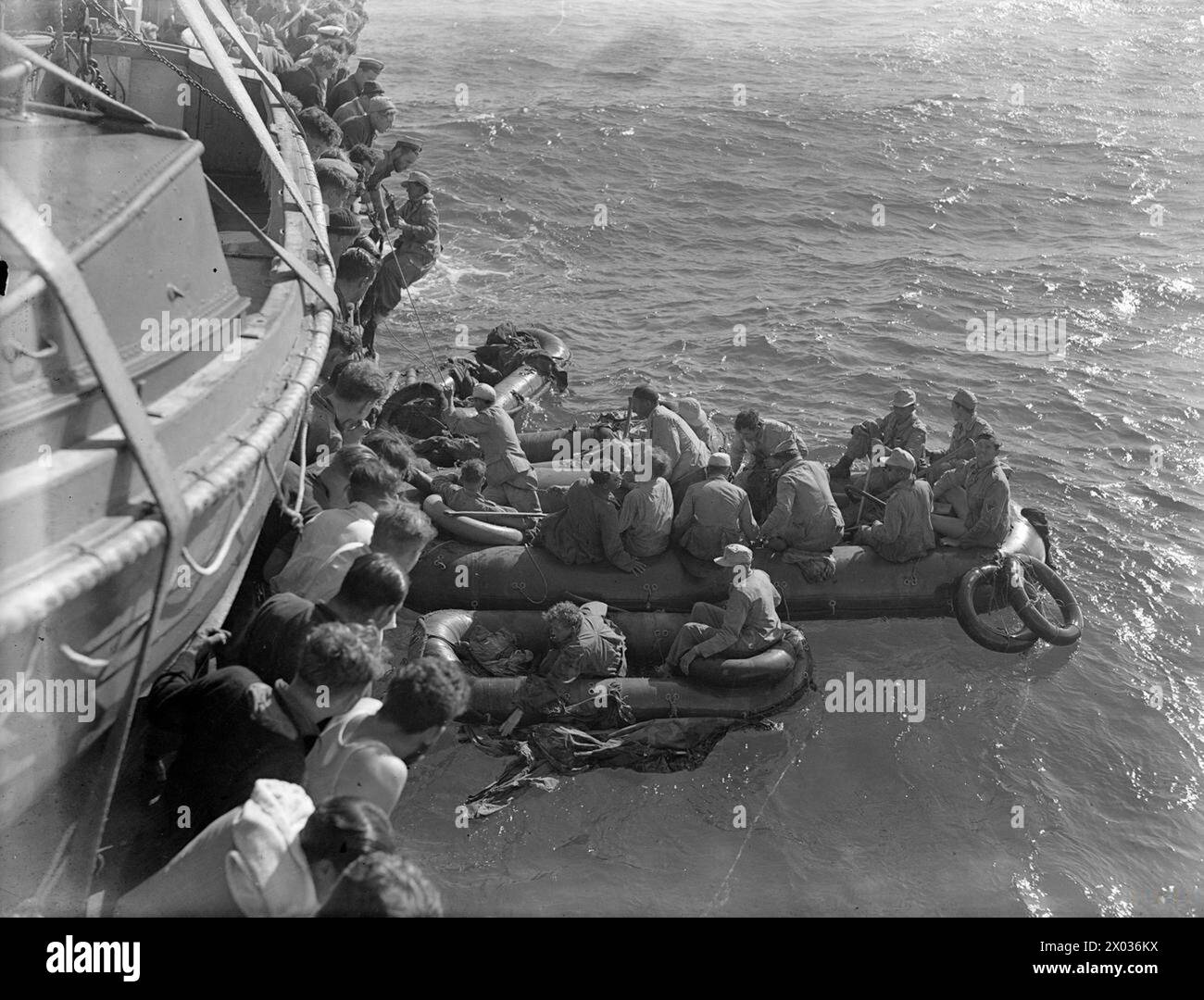 ROMMEL'S MEN HAD NO DUNKIRK - ROYAL NAVY ROUNDS UP ESCAPING GERMANS. 12 ...