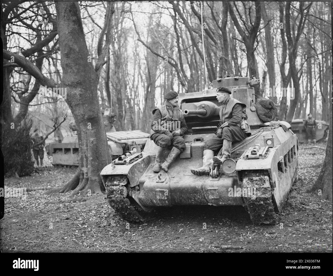 The British Army In The United Kingdom 1939 45 Matilda Tanks Of B