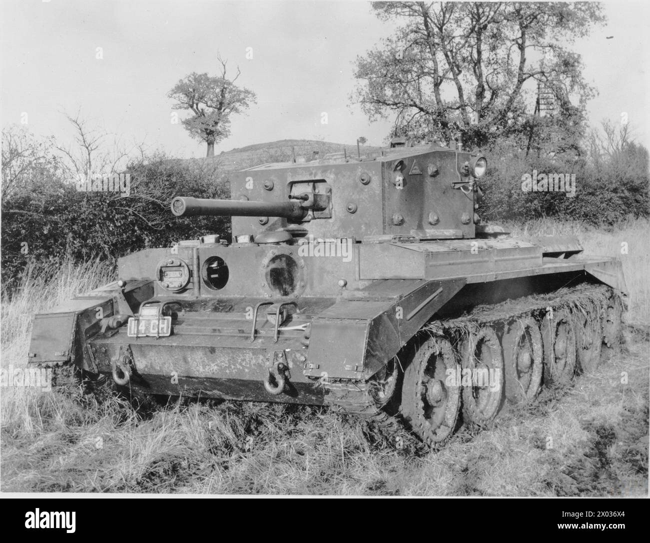 The pre-production Cruiser Mk VIII Cromwell I (A27M) tank, made of mild ...