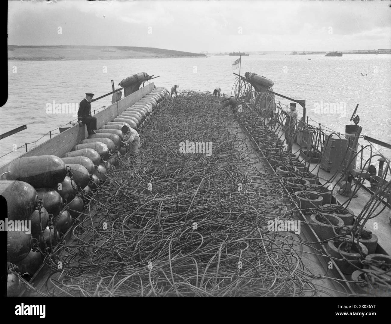 Anti submarine net hi-res stock photography and images - Alamy