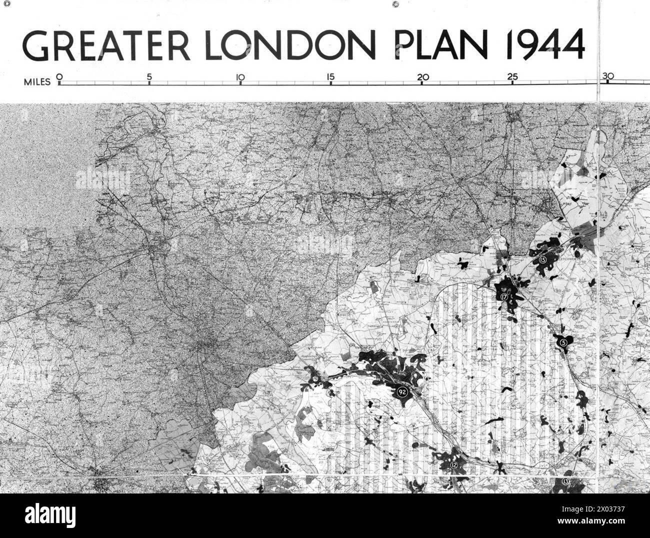 Map of britain 1939 hi-res stock photography and images - Alamy