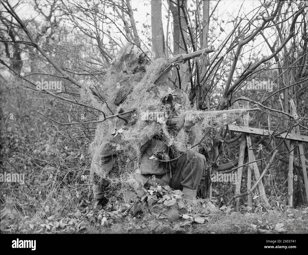 On 11 November 1940, two British Army infantrymen in the United Kingdom ...