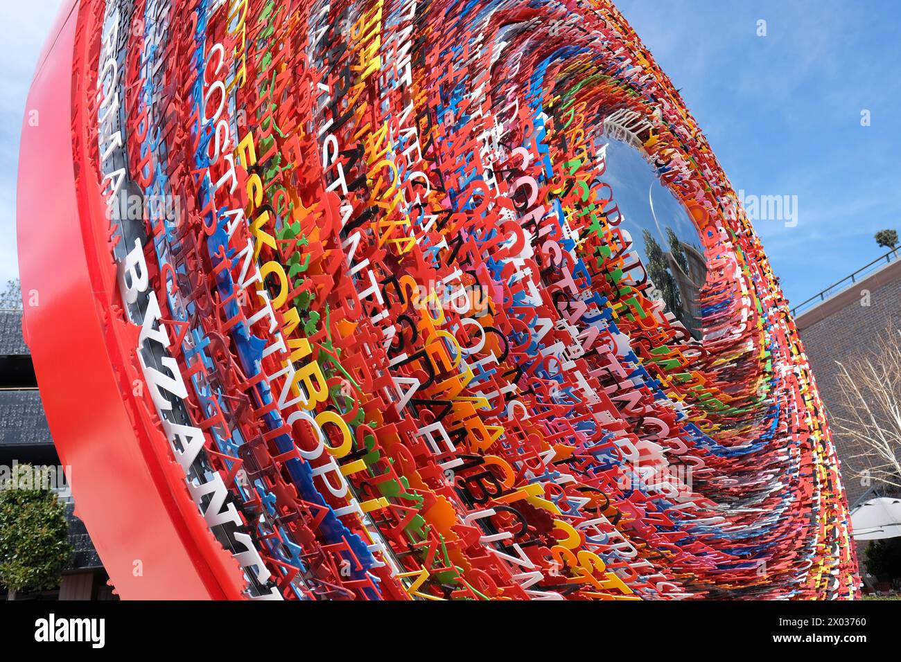 Istanbul Turkey - an public art installation called Istanbul the City ...