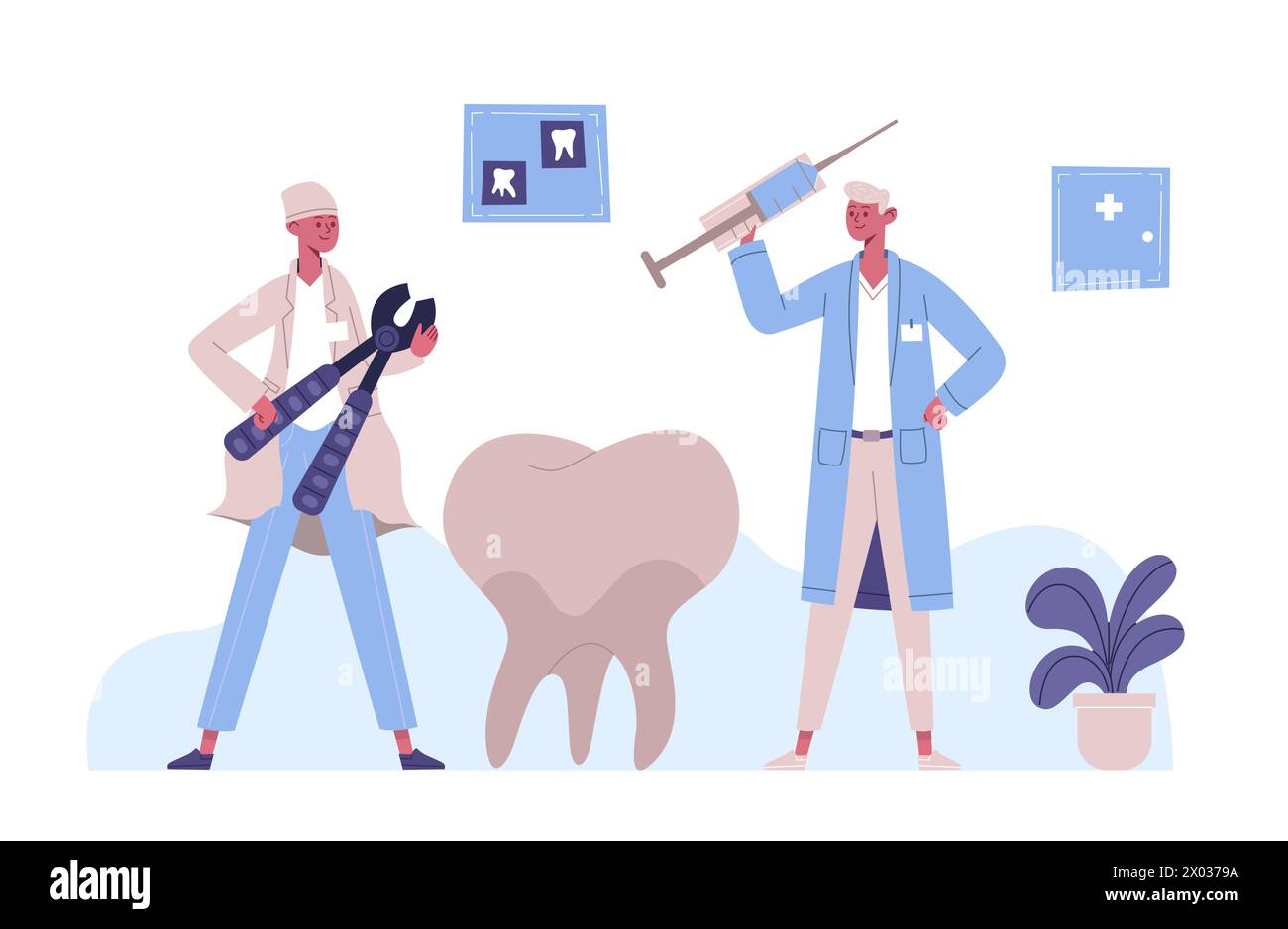 Dental care worker Cut Out Stock Images & Pictures - Alamy