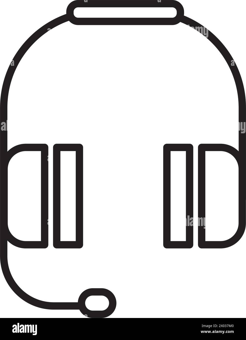 customer support headset icon Stock Vector Image & Art - Alamy