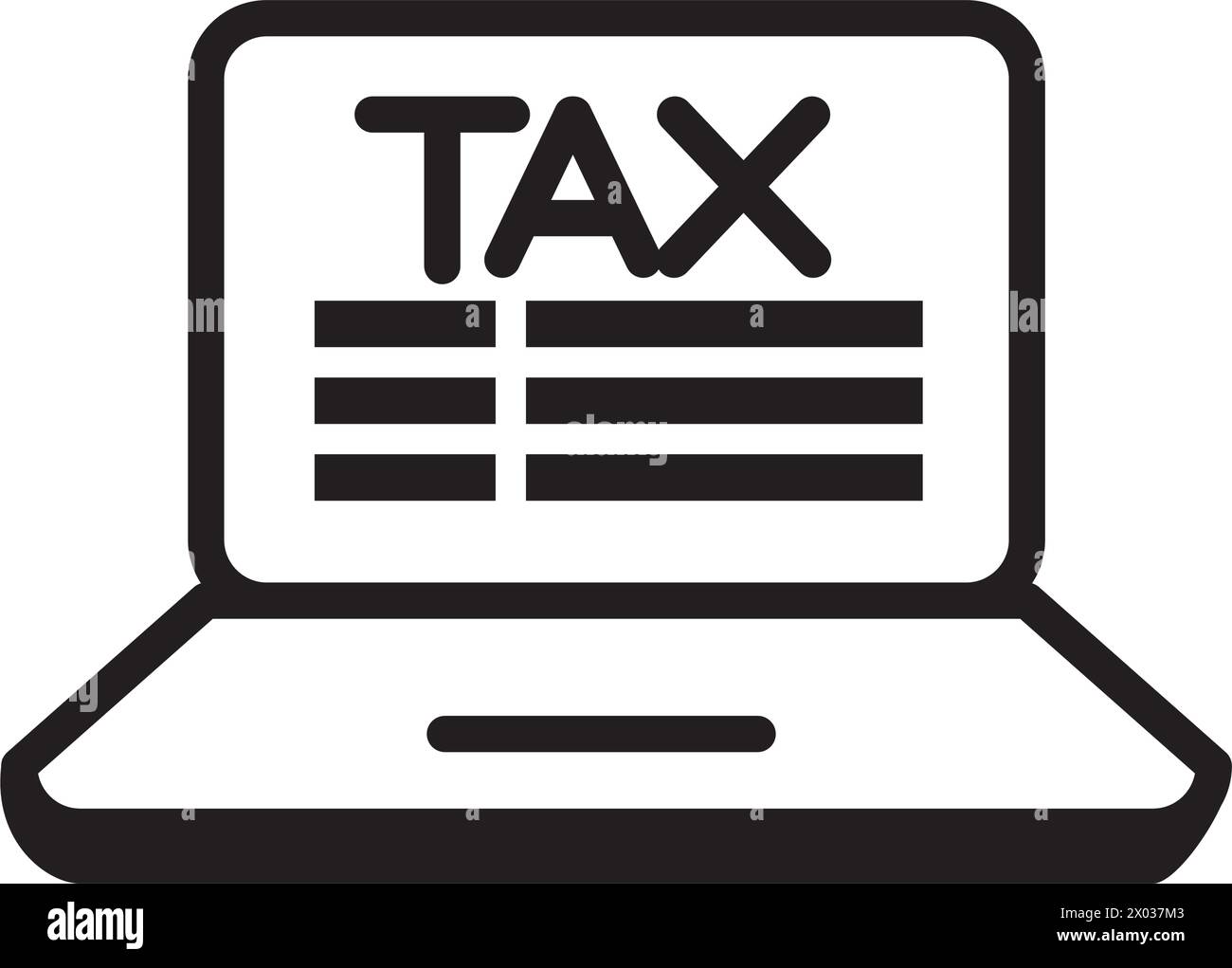 Online filing and payment deadline Cut Out Stock Images & Pictures - Alamy