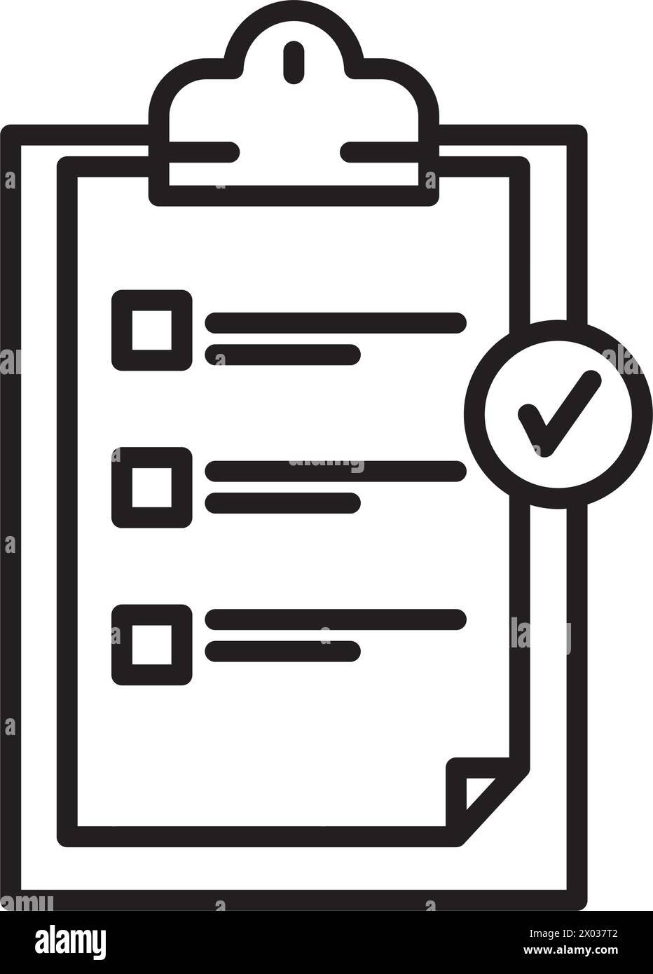 customer support check list icon Stock Vector Image & Art - Alamy