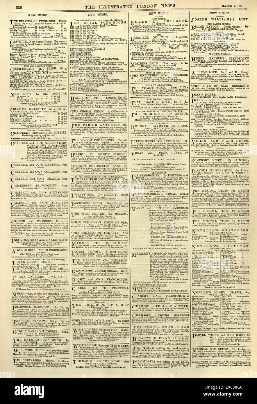 Victorian adverts newspaper hi-res stock photography and images - Alamy