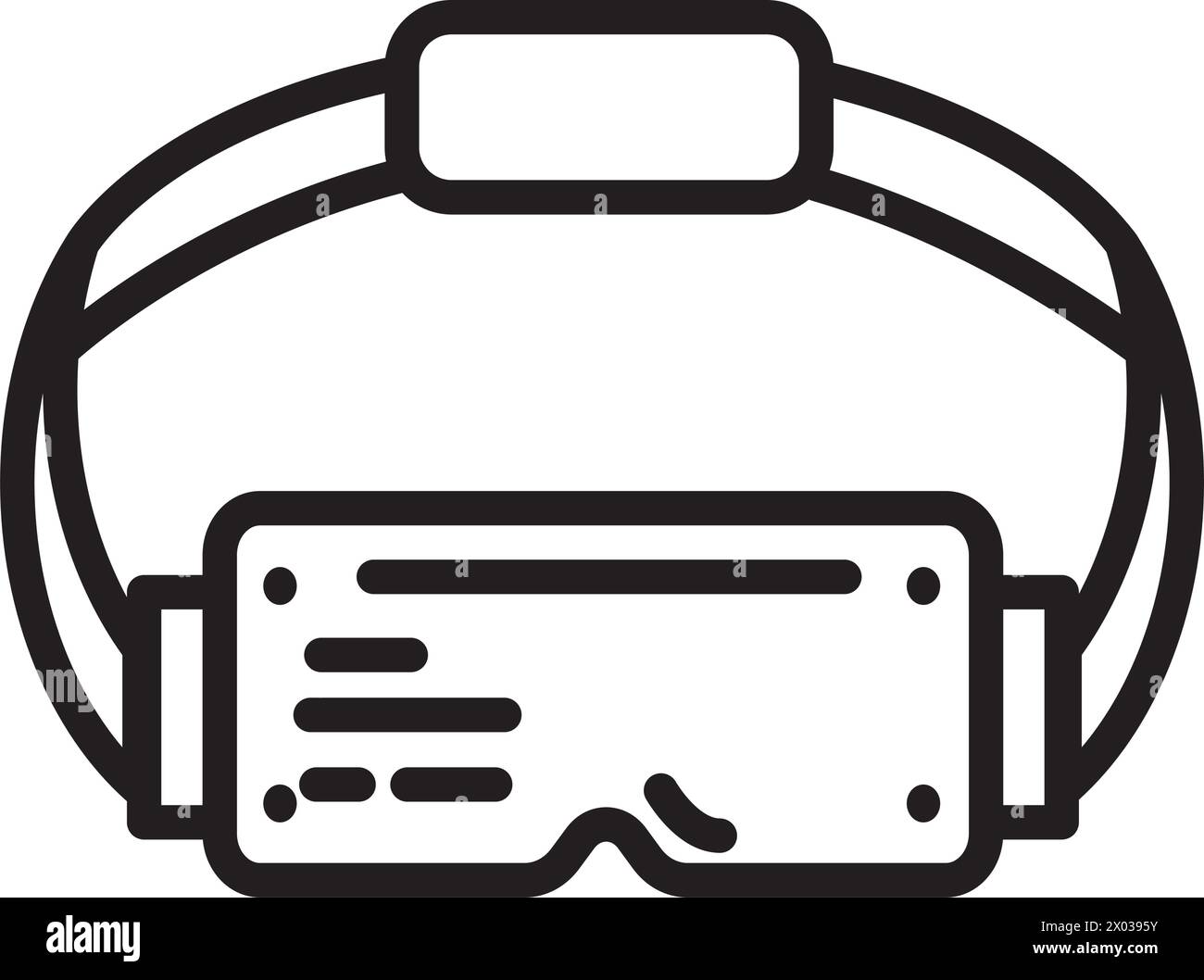 virtual reality headset icon Stock Vector Image & Art - Alamy