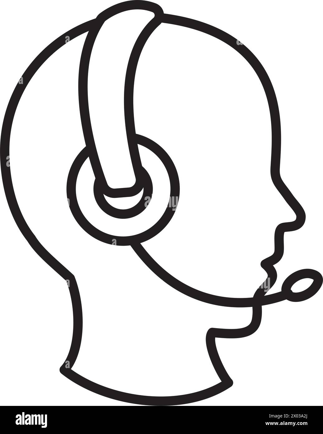 customer support agent icon Stock Vector Image & Art - Alamy