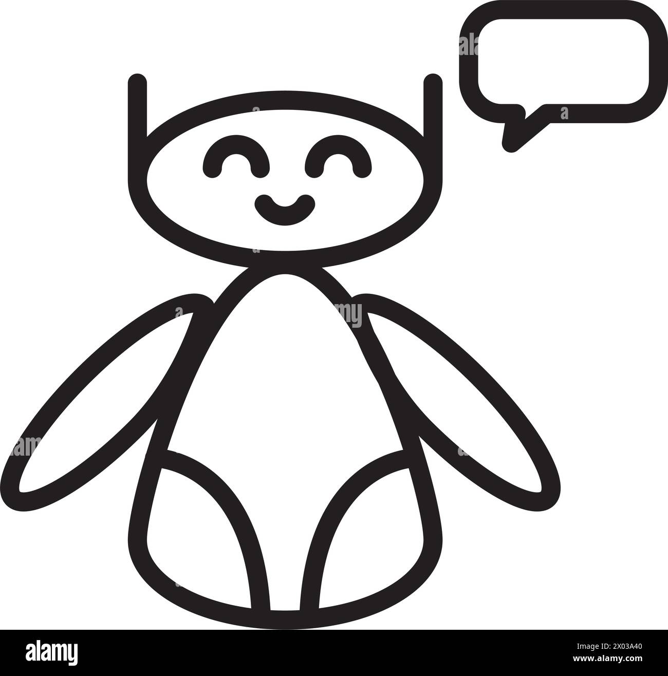 Conversation chatbot help ai Black and White Stock Photos & Images - Alamy