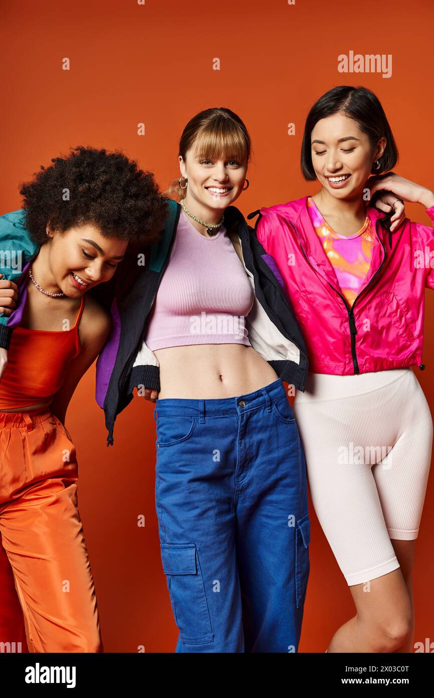 Front asian women group hi-res stock photography and images - Alamy