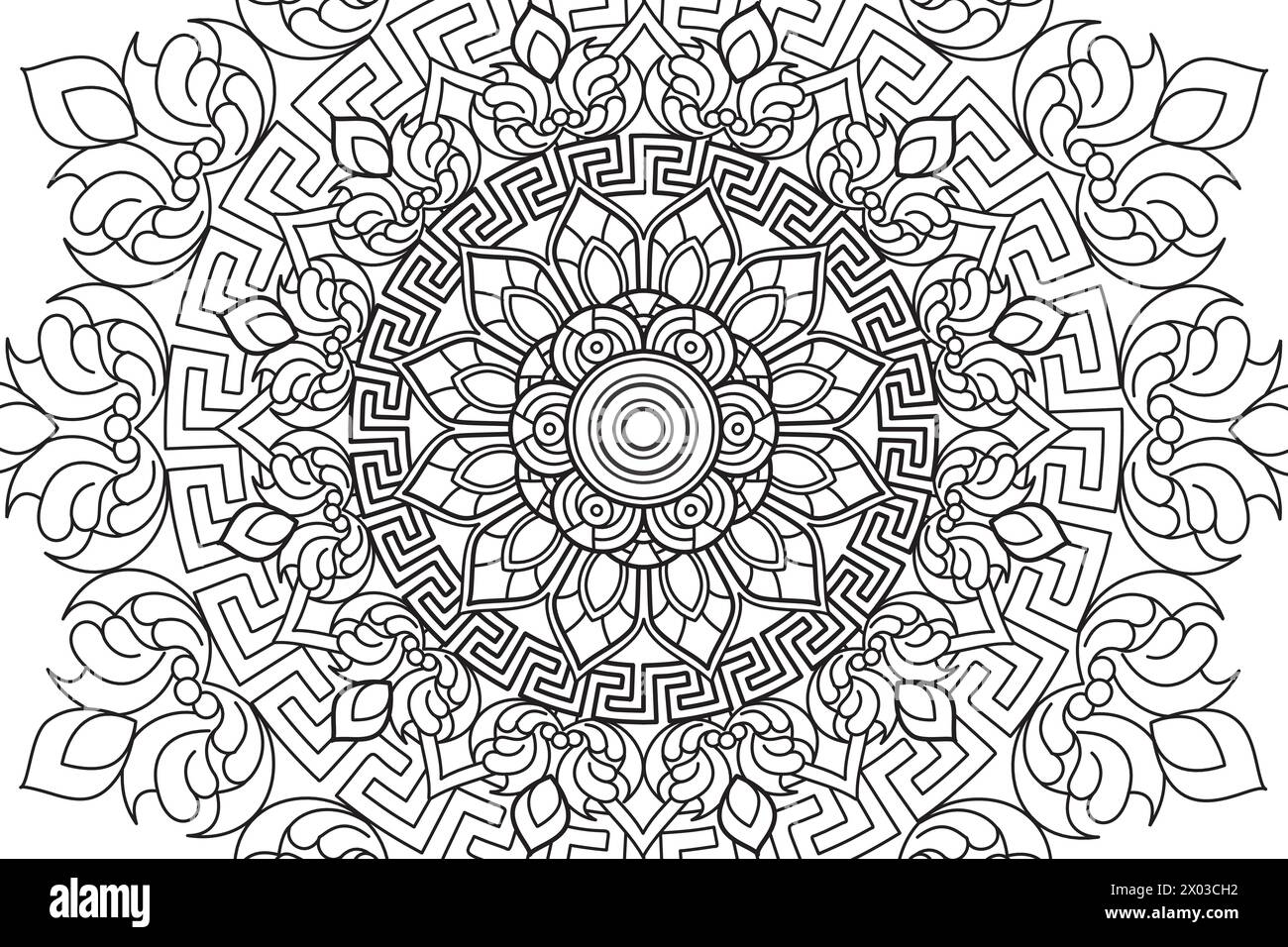circular coloring pages