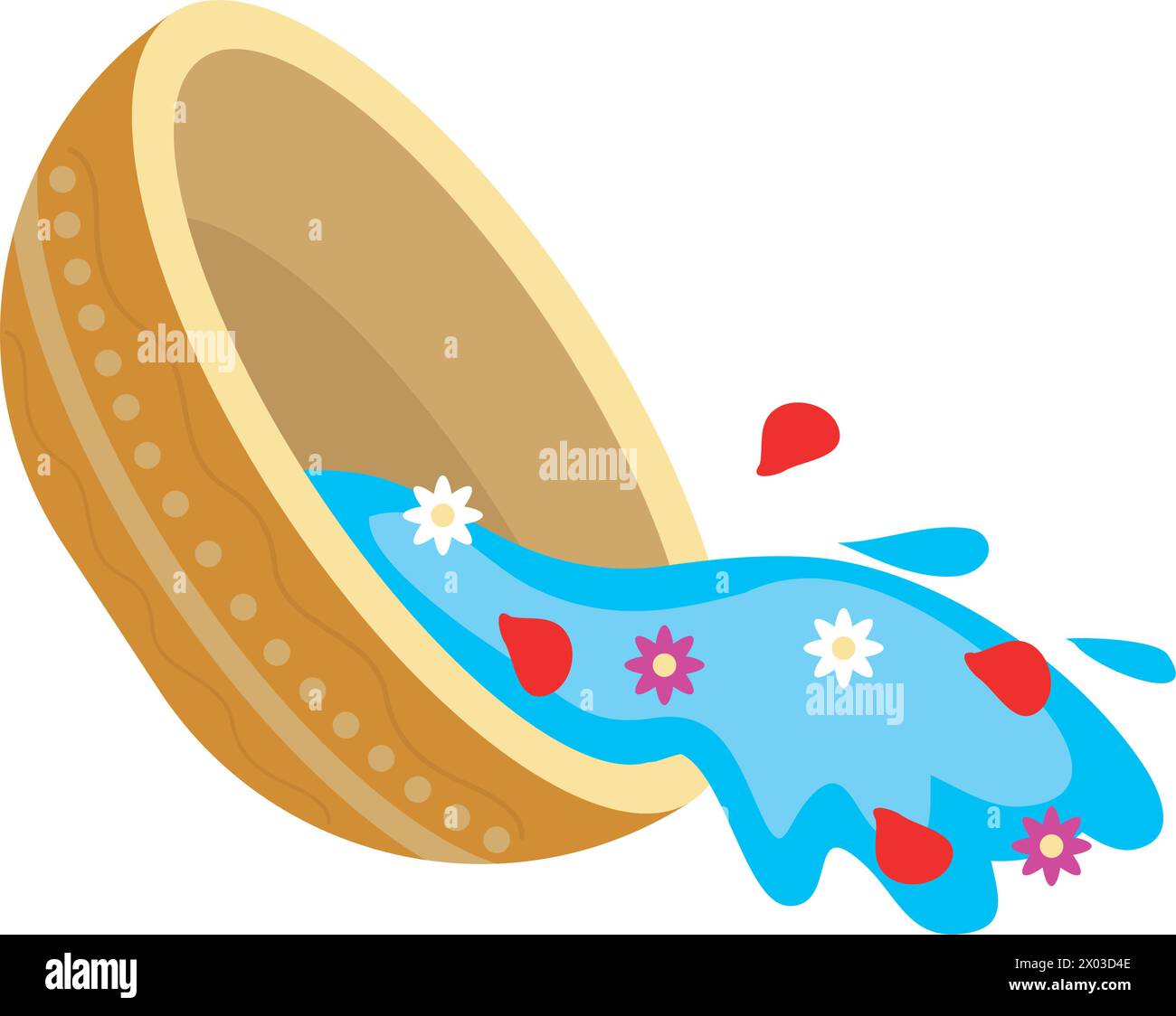 Songkran thai traditional Cut Out Stock Images & Pictures - Alamy