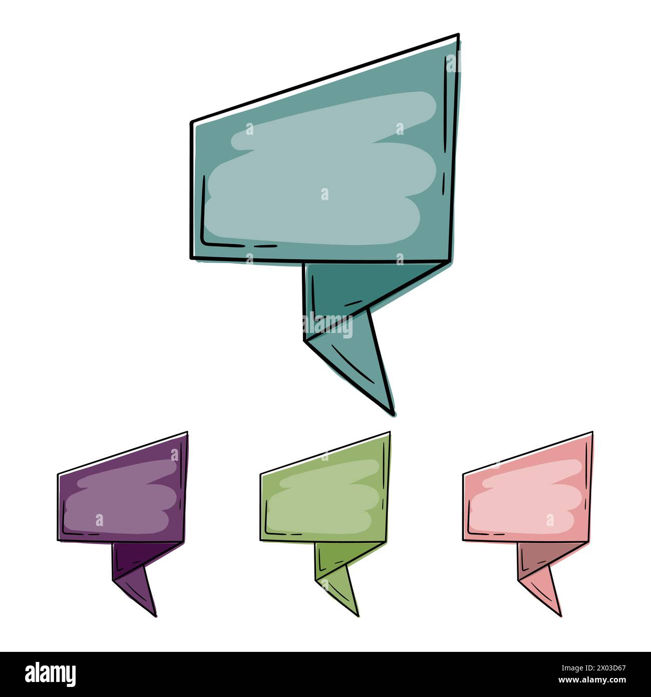 Bright vector dialog window illustration isolated on white background ...