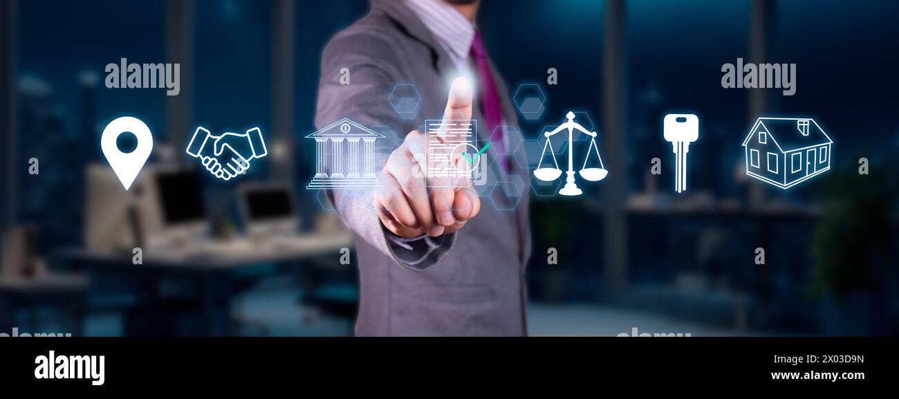 Real estate icons hi-res stock photography and images - Alamy