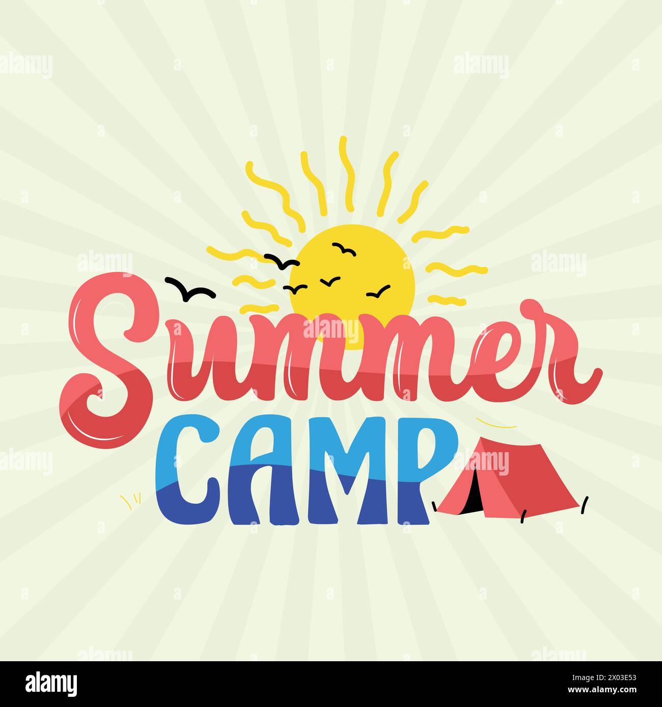 Summer Art Camp Flyer Template