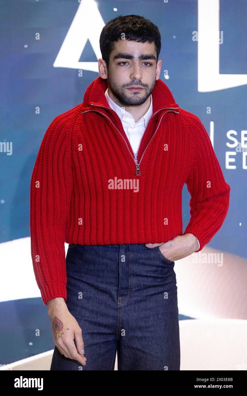 Madrid, Spain. 08th Apr, 2024. Omar Ayuso attends the Talía Awards ...