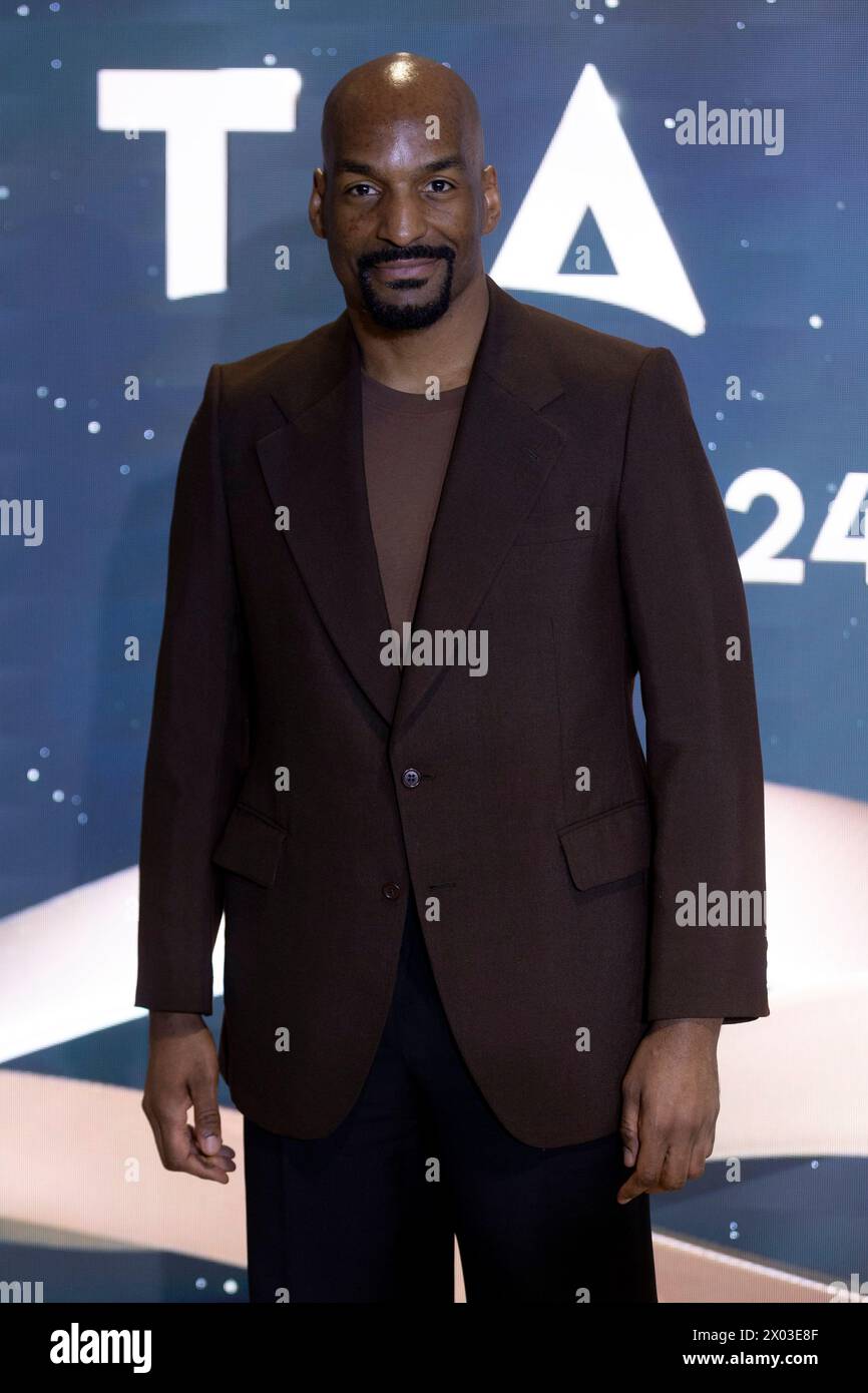Madrid, Spain. 08th Apr, 2024. David Comrie attends the Talía Awards ...