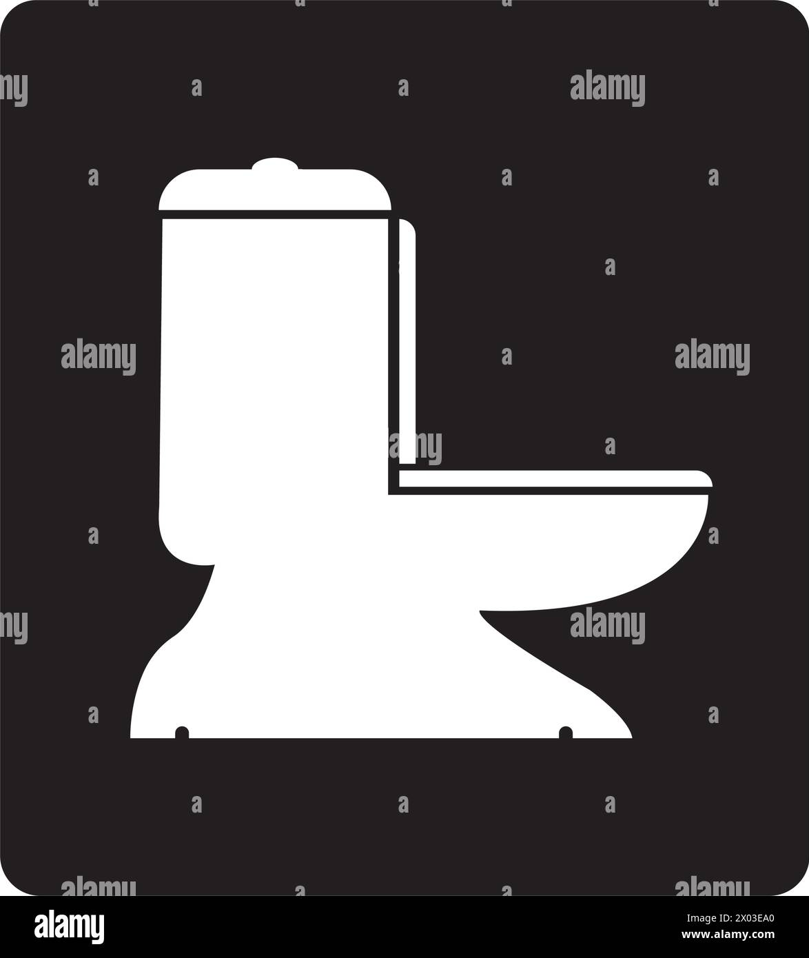 toilet seat icon vector illustration simple design Stock Vector Image ...