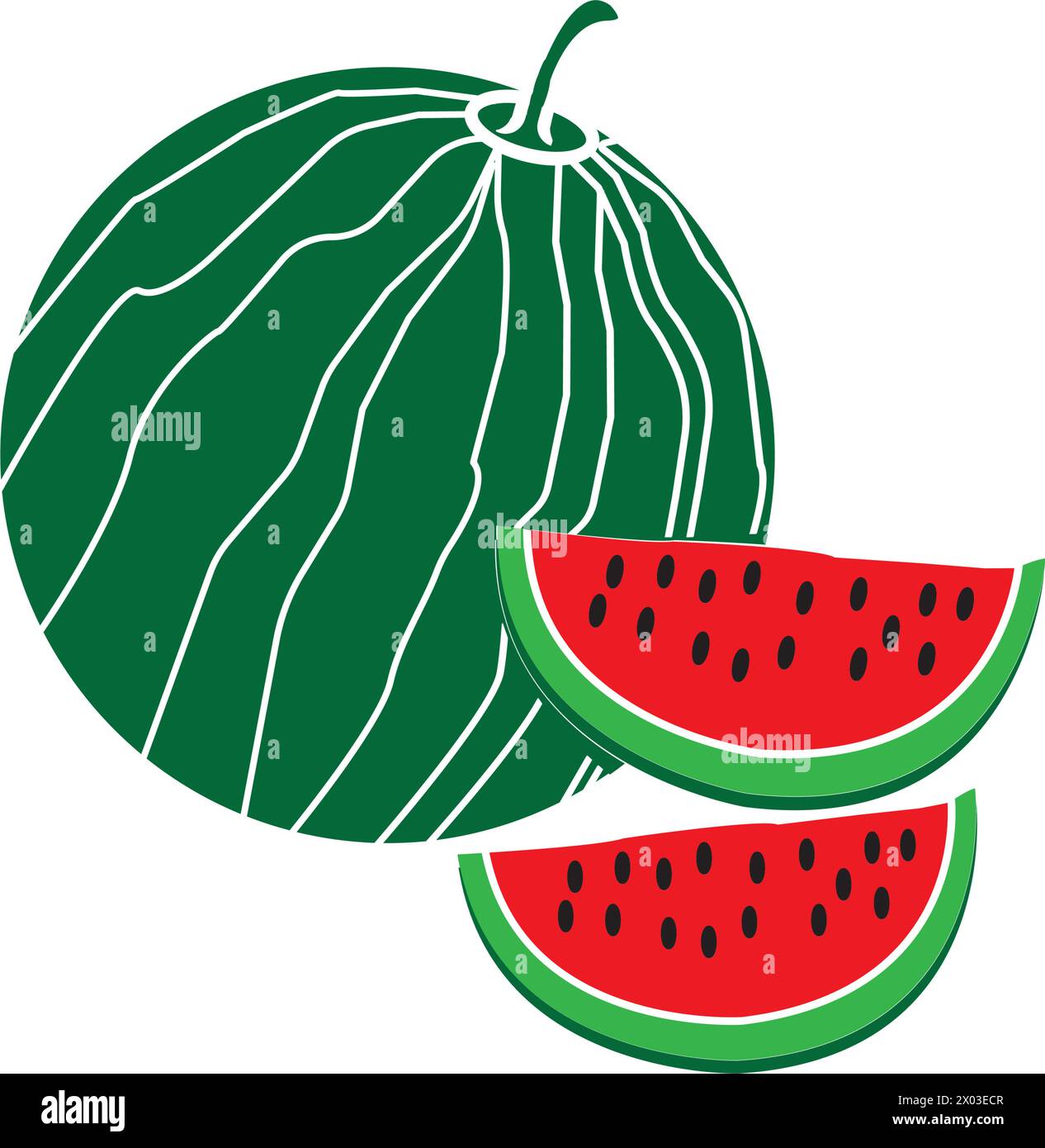 Watermelon colour Stock Vector Images - Alamy
