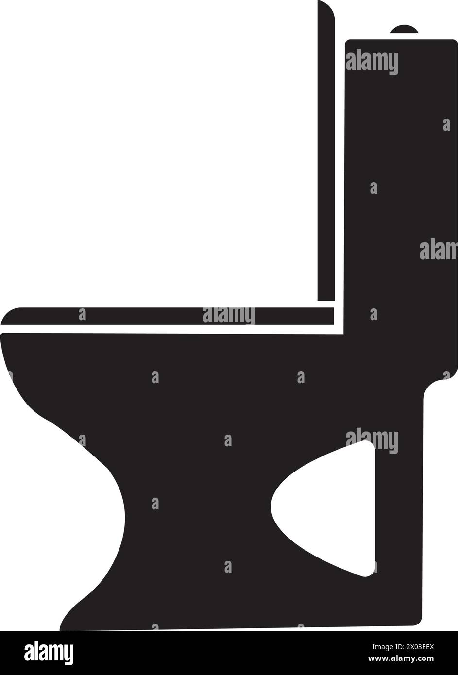 toilet seat icon vector illustration simple design Stock Vector Image ...