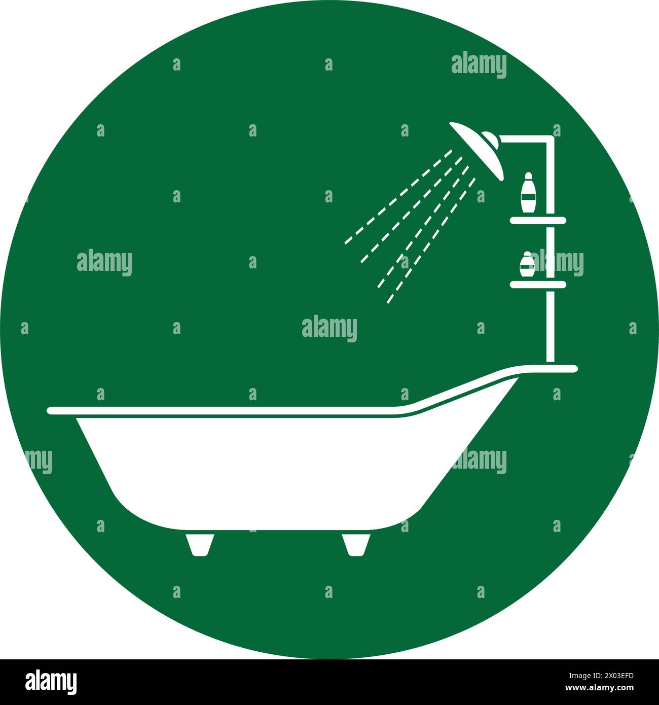 bathroom icon vector illustration simple design Stock Vector Image ...