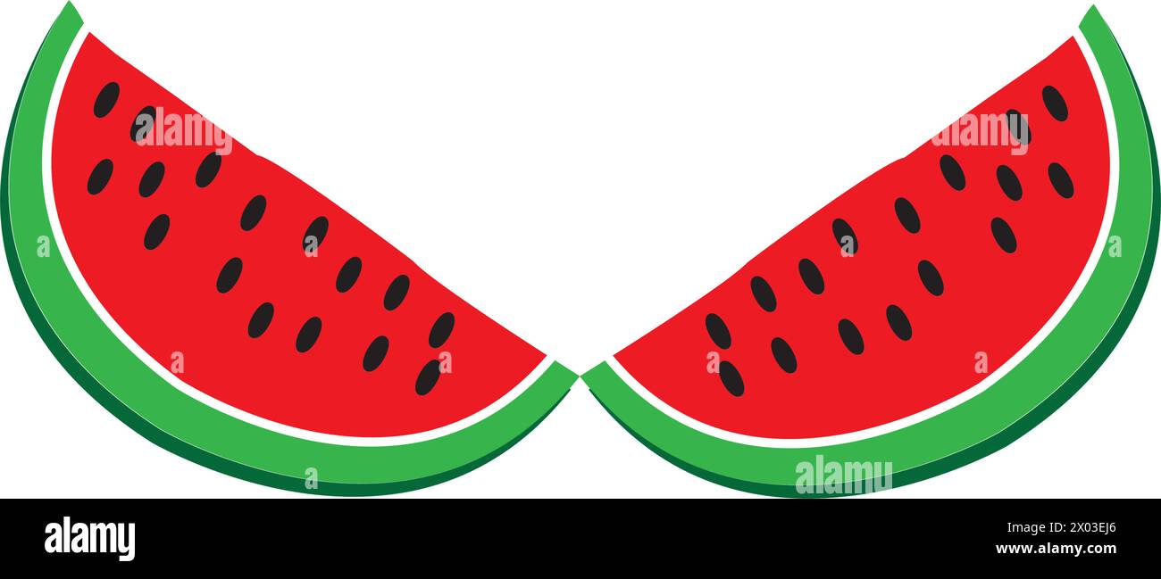 Watermelon colour Stock Vector Images - Alamy