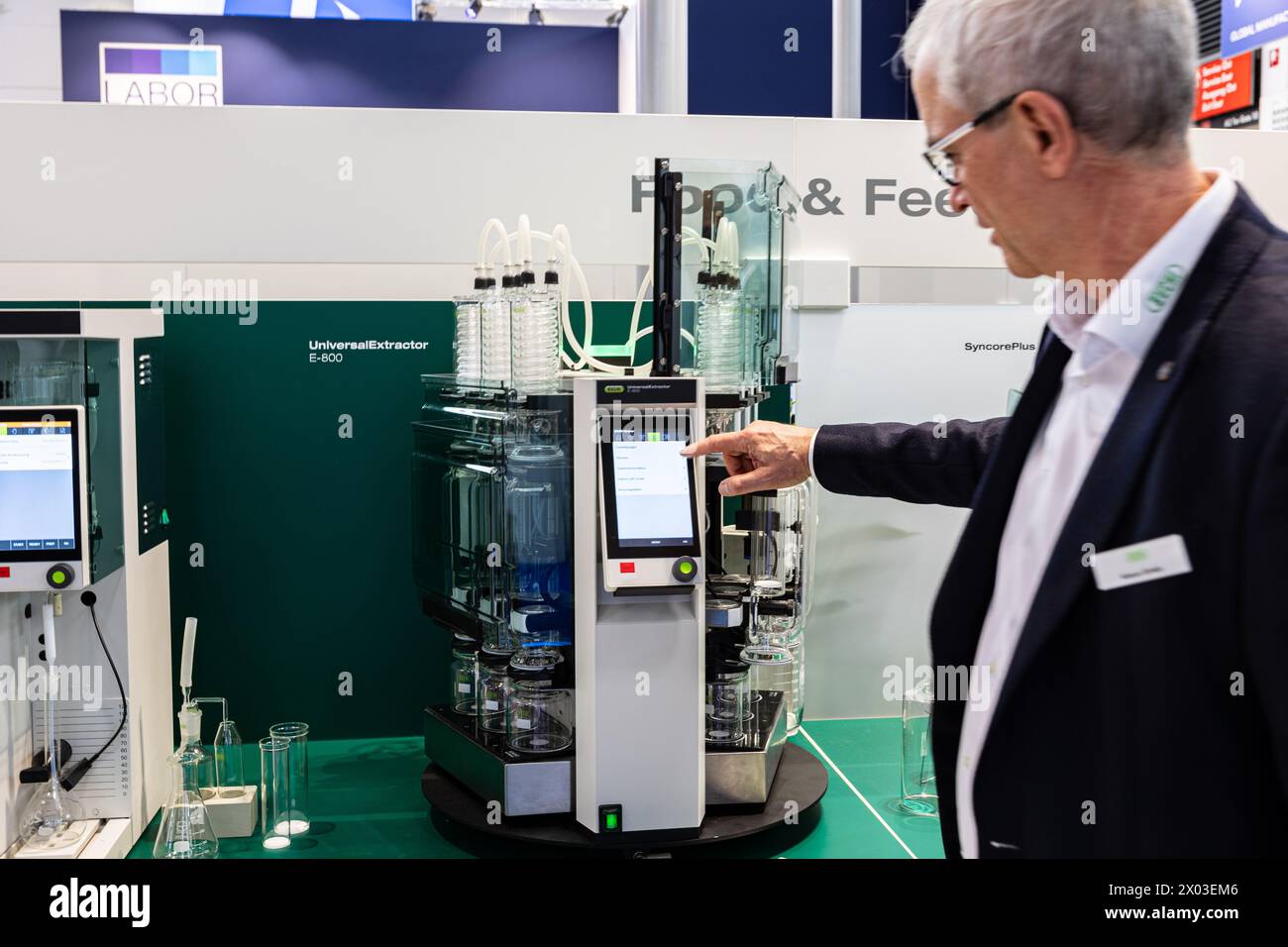 Buechi Laboratry technics at the analytica World’s Leading Trade Fair for laboratory technology ...