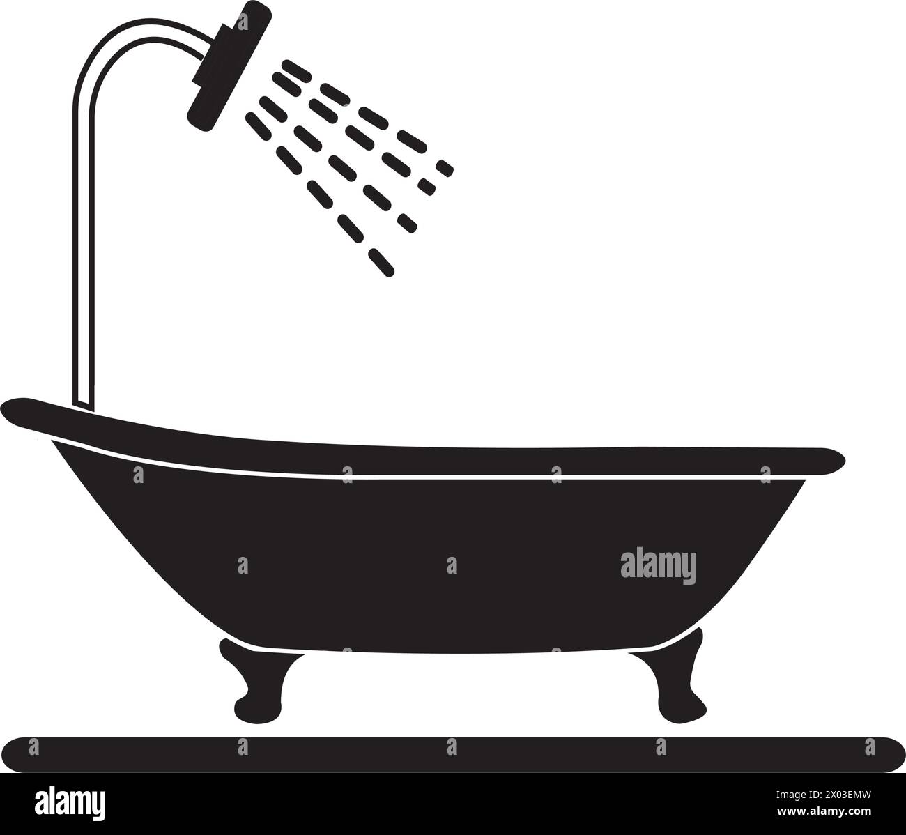 bathroom icon vector illustration simple design Stock Vector Image ...