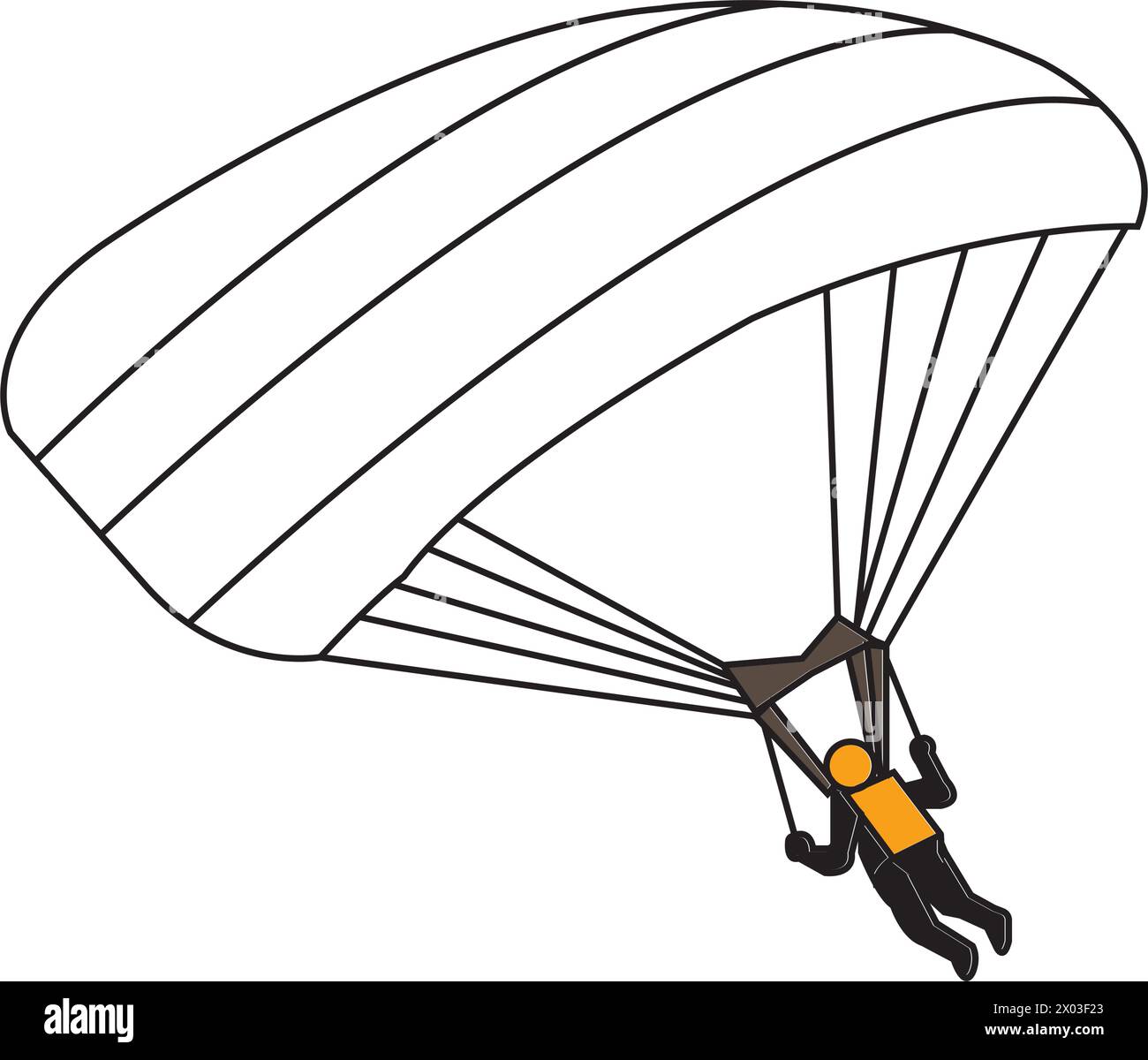 parachuting icon vector illustration symbol design Stock Vector Image ...