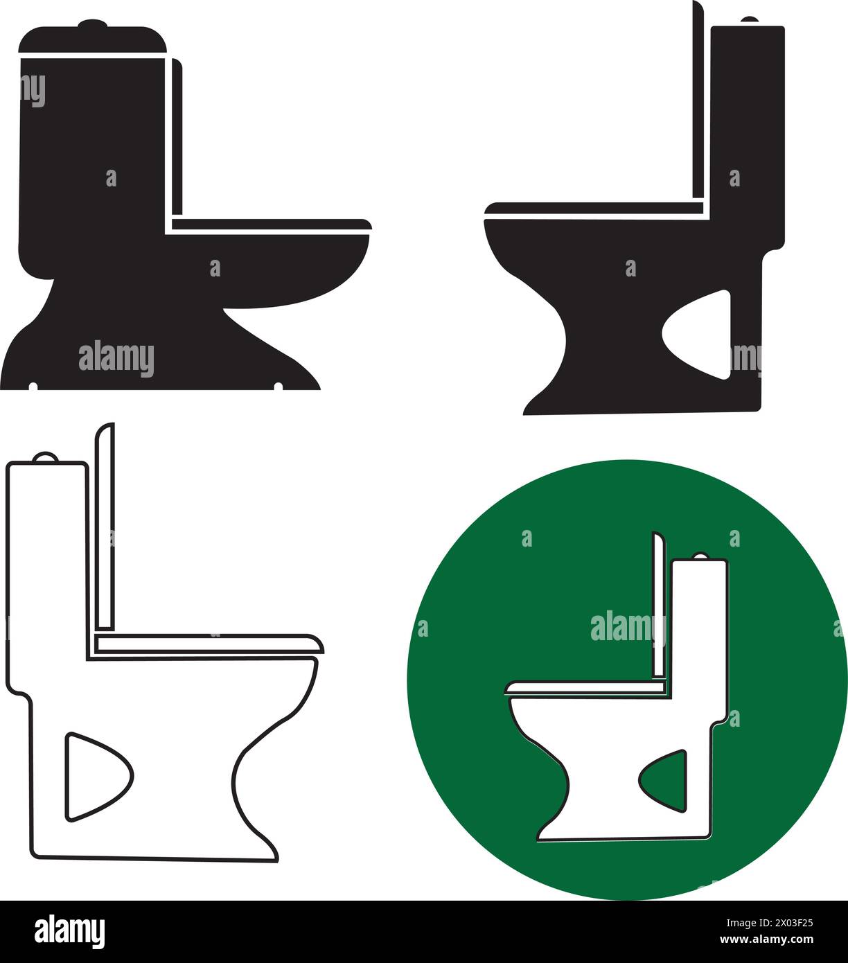 toilet seat icon vector illustration simple design Stock Vector Image ...