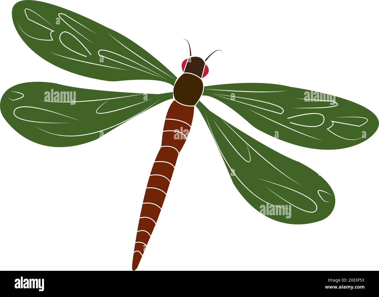 dragonfly icon vector illustration symbol design Stock Vector Image ...