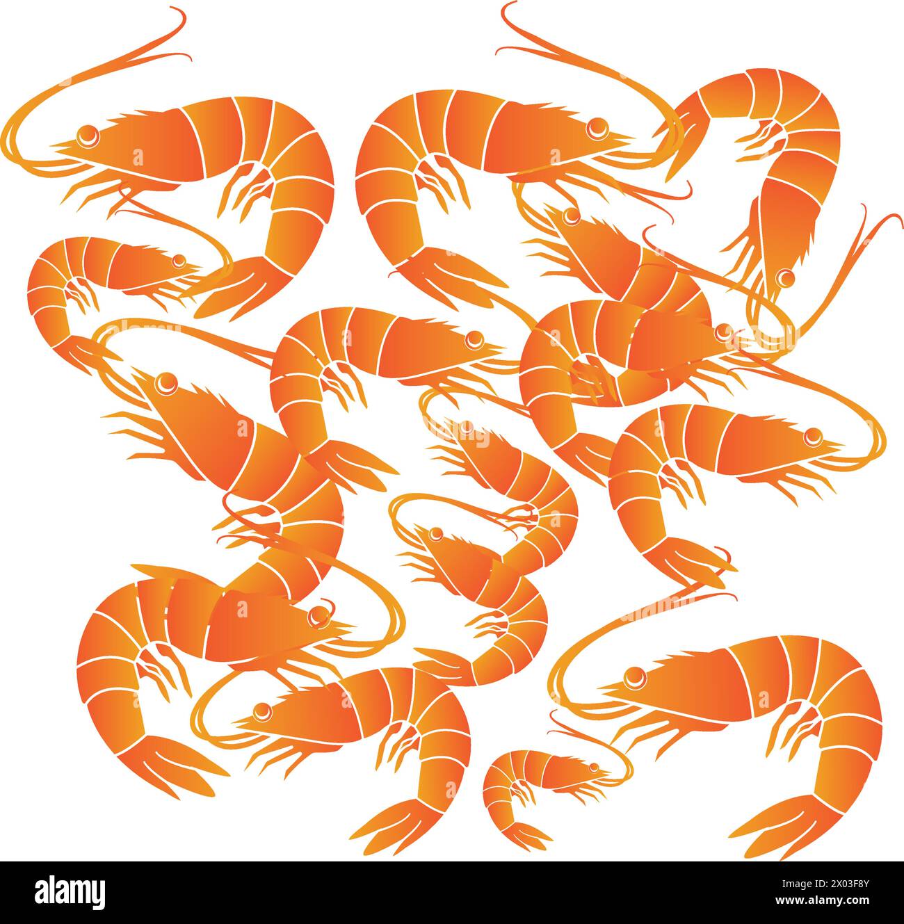 shrimp icon vector illustration symbol design Stock Vector Image & Art ...