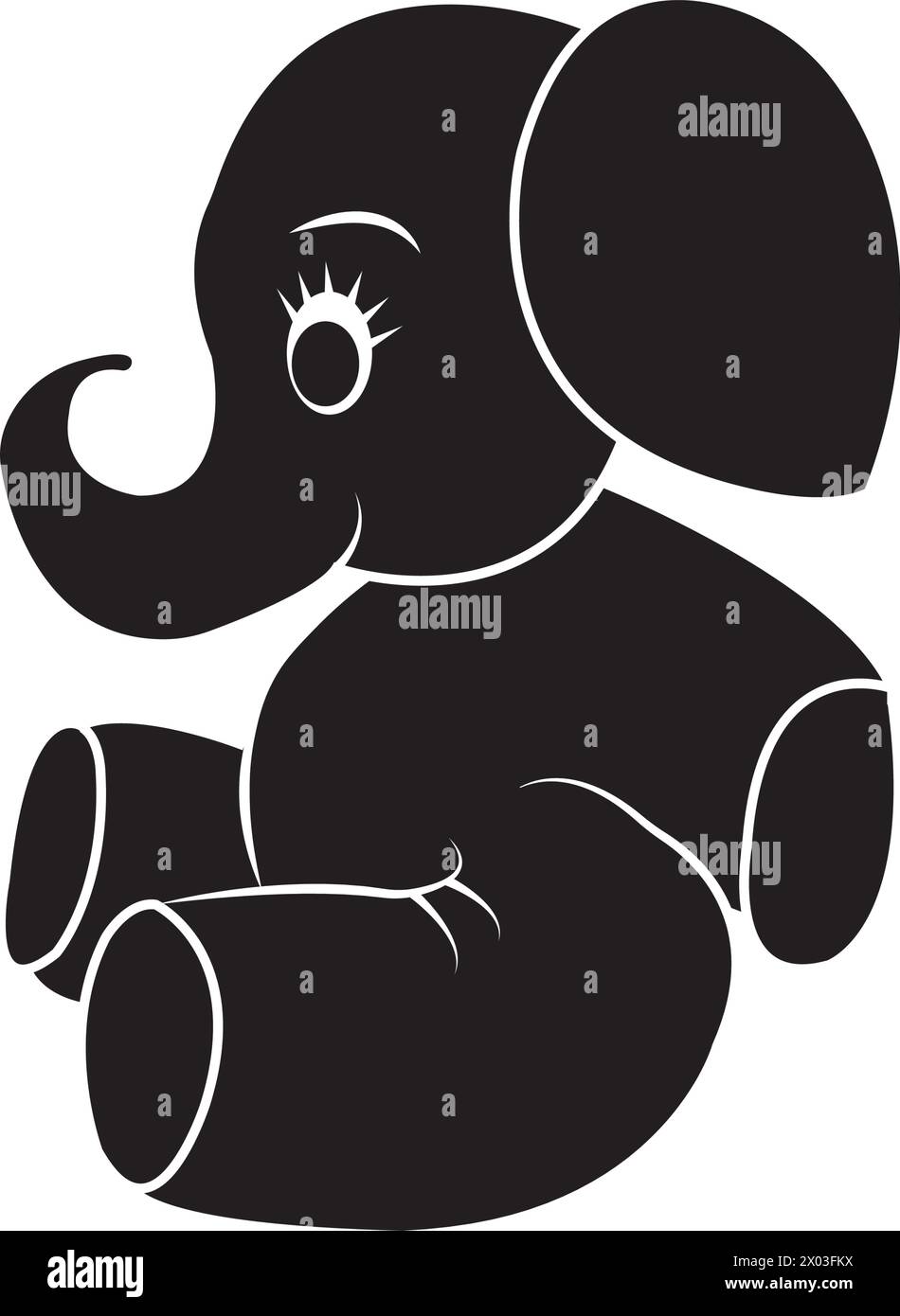 doll icon vector illustration simple design Stock Vector Image & Art ...